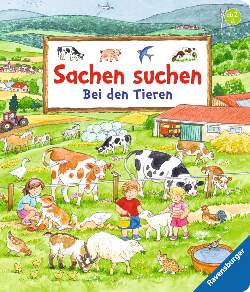 Ravensburger Sachen suchen: Bei den Tieren 43.470 – Spielzeug24